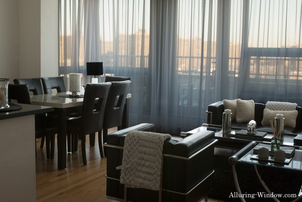 Sheer Curtains New York City NY | Alluring Window
